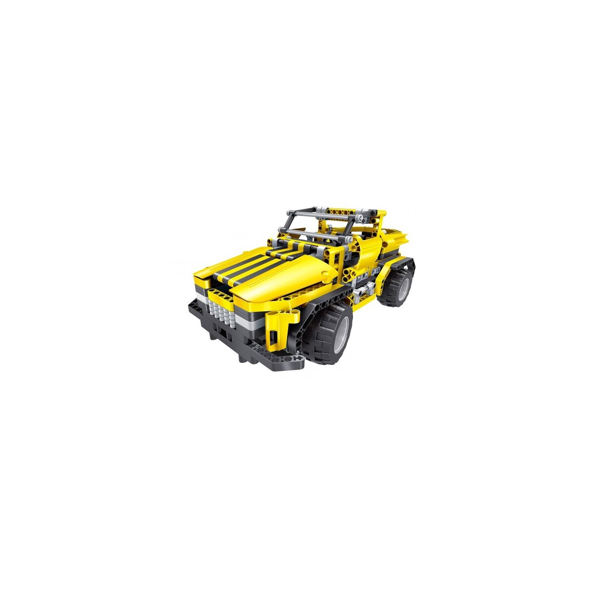 Teknotoys Active Bricks RC 2in1 Pickup Truck & Roadster gelb mit Fern ...