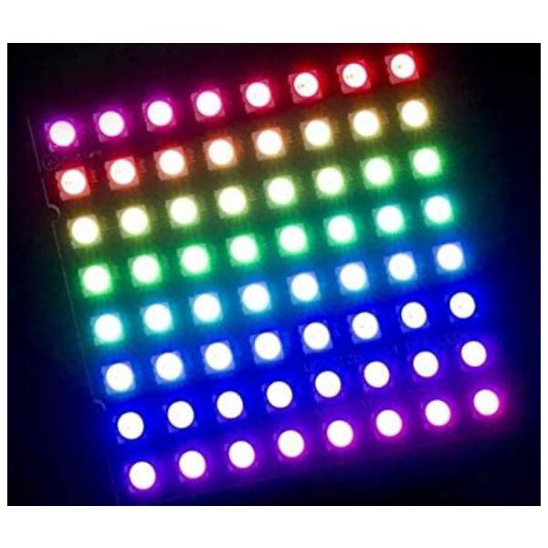 LED 5050 RGB 8x8 64 LED Matrix für Arduino Raspberry Digi Dot Panel, 9,99