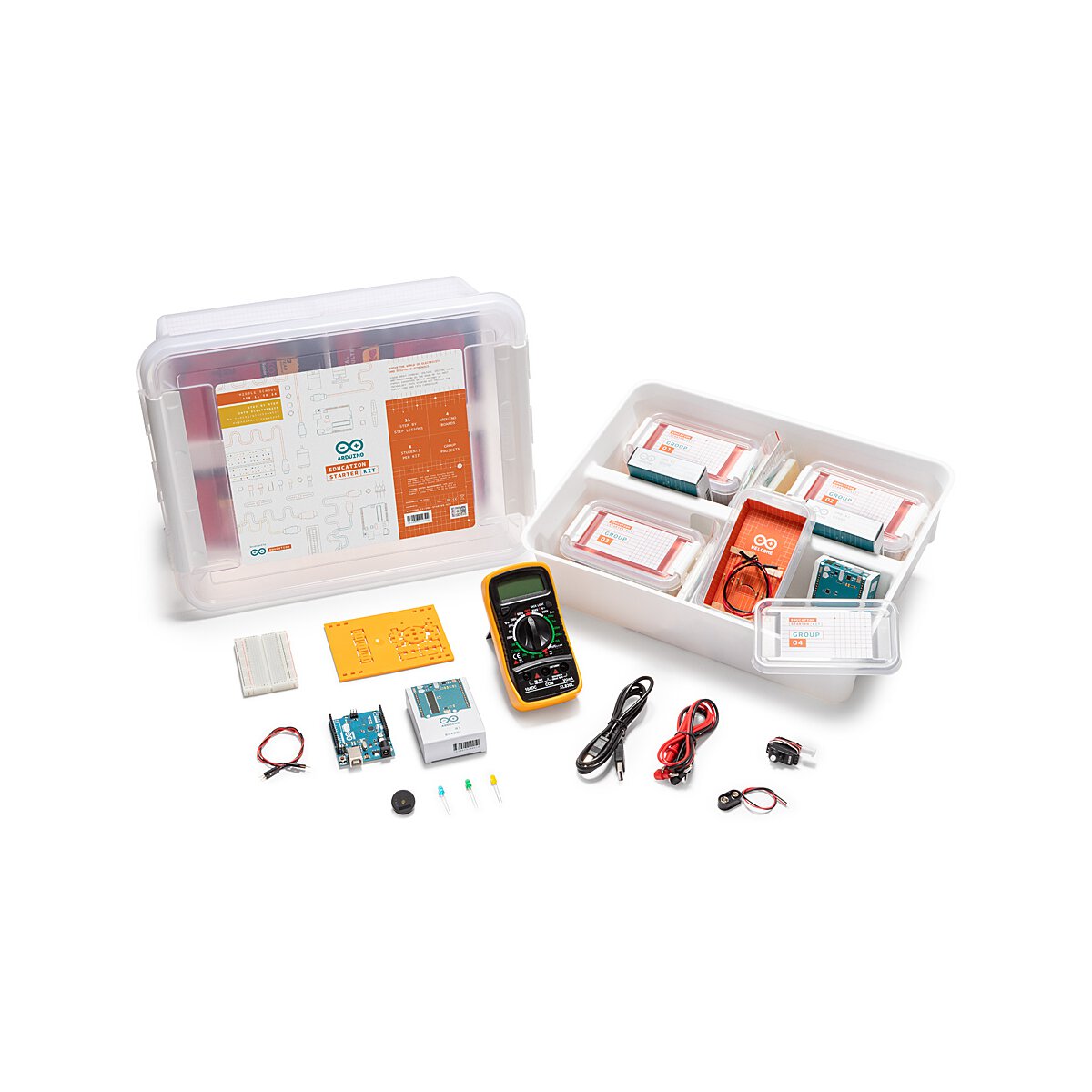 Arduino☼® Education Starter Kit (für bis zu 8 Personen geeignet), 349,00