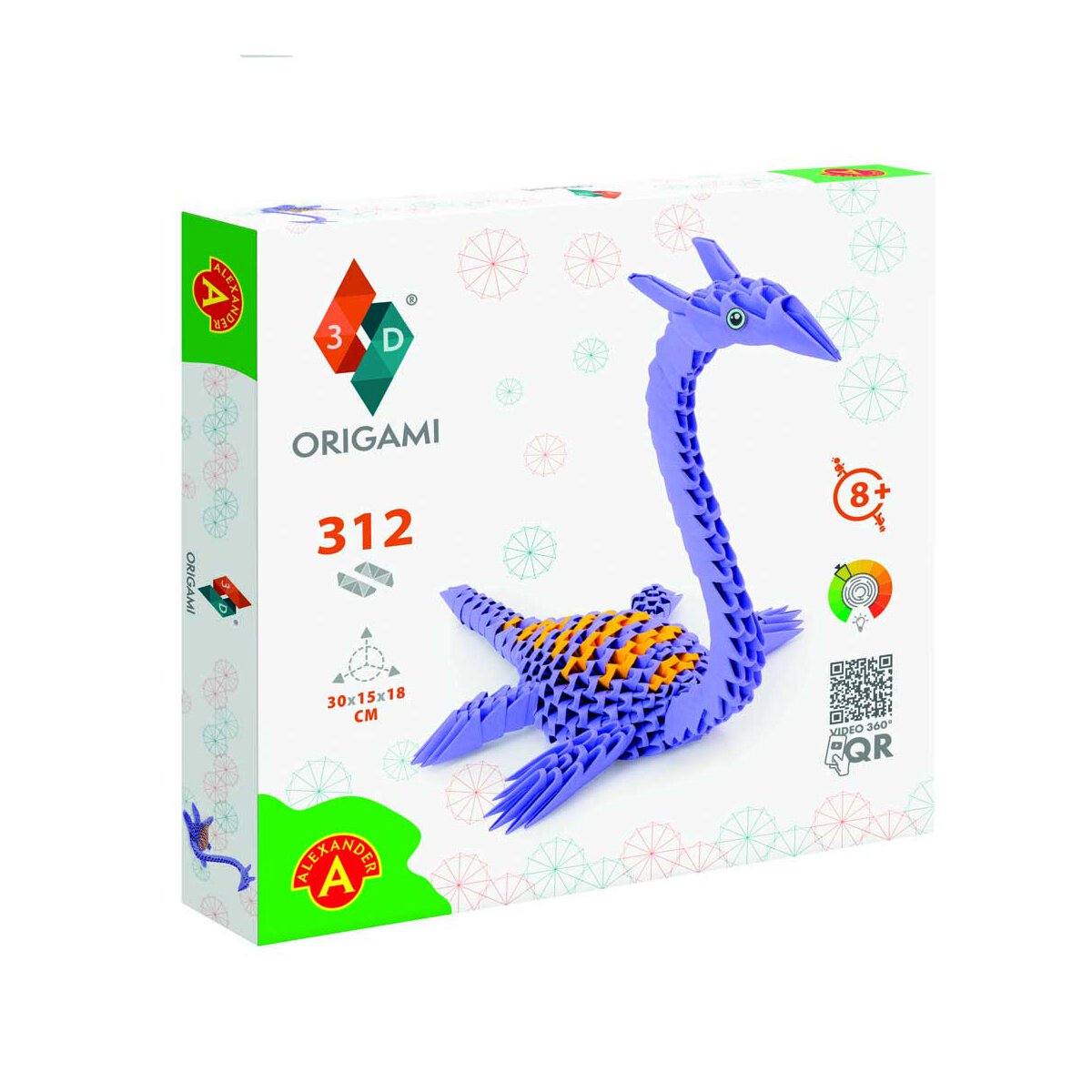 ORIGAMI 3D - Plesiosaurus - 311 Teile, 14,99