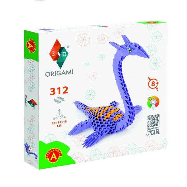 ORIGAMI 3D - Plesiosaurus - 311 Teile, 14,99