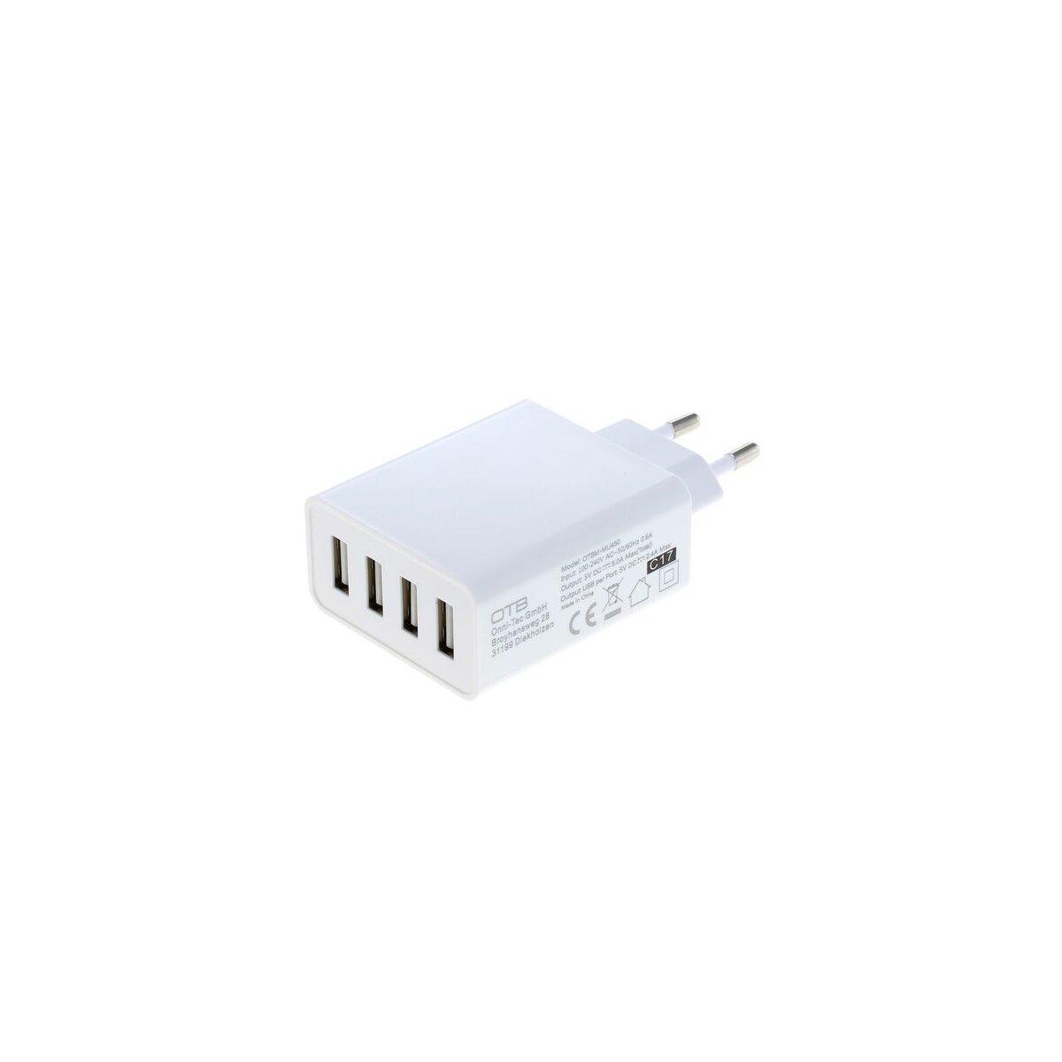 USB 4 Port Netzteil / Ladeadapter 30w, 19,95