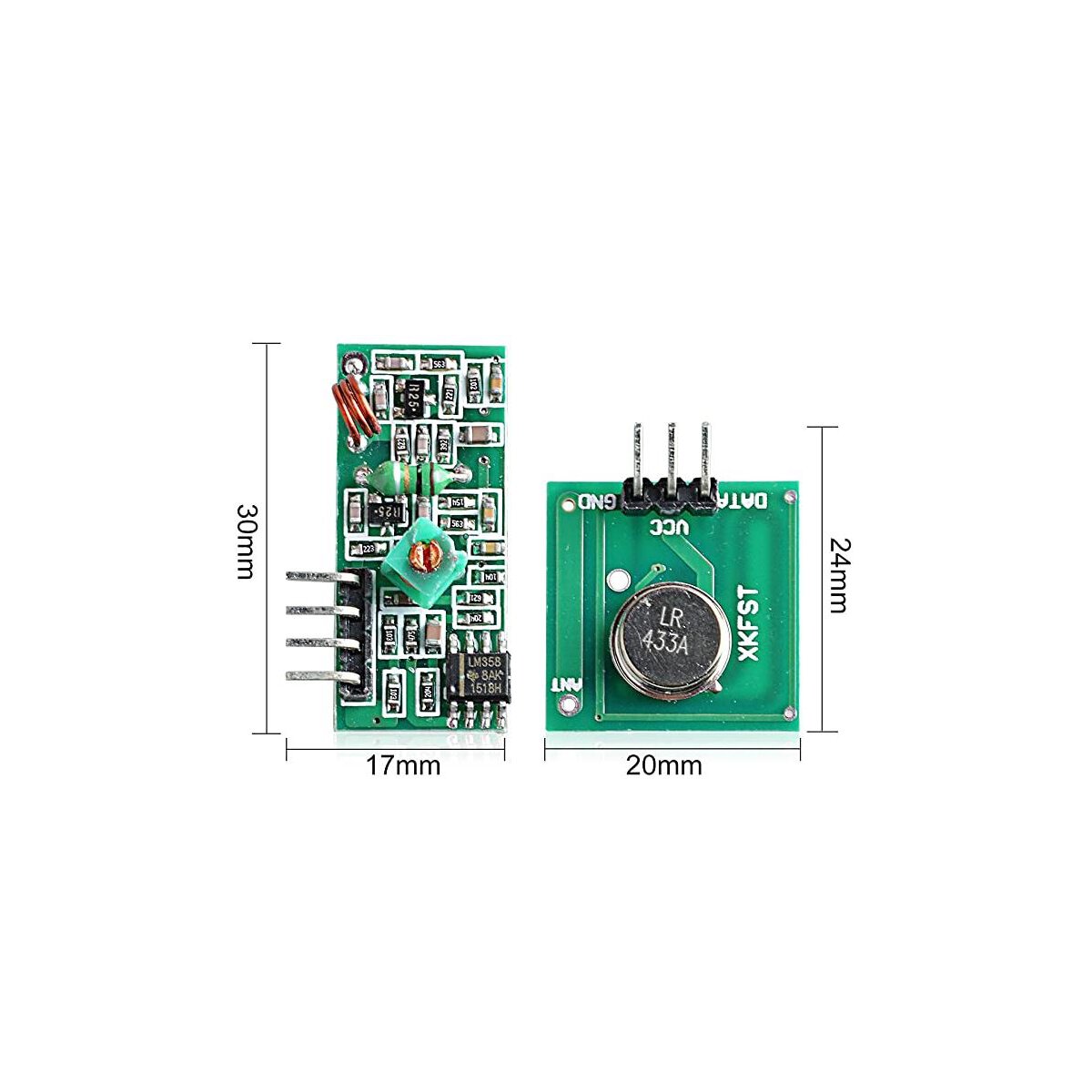433MHz Sender und Empfänger Modul, 2,95