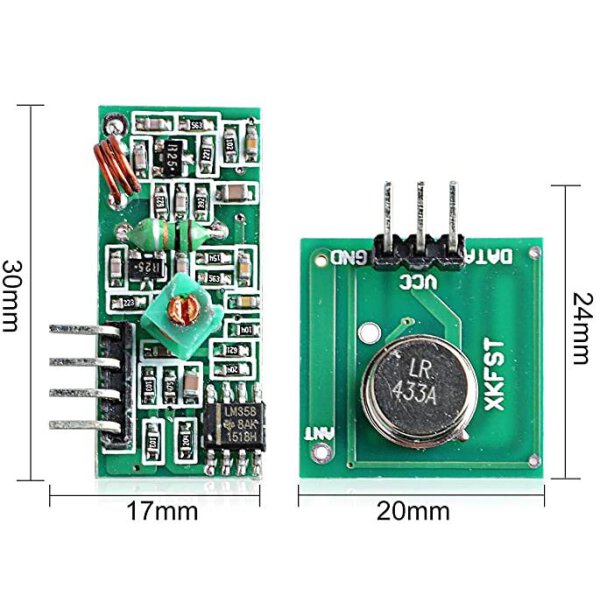 433MHz Sender und Empfänger Modul, 2,95